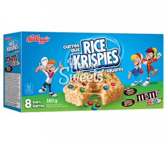Kelloggs Rice Crispy with M&M's 160g 8er Pack