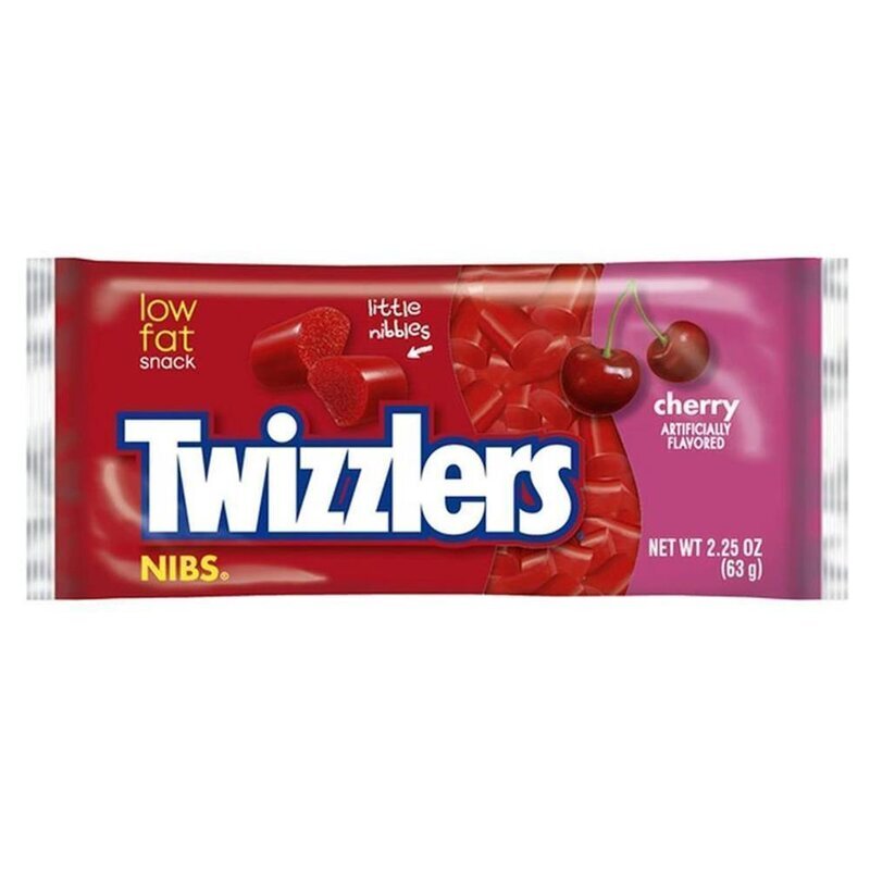 Twizzlers Cherry Nibs 63g