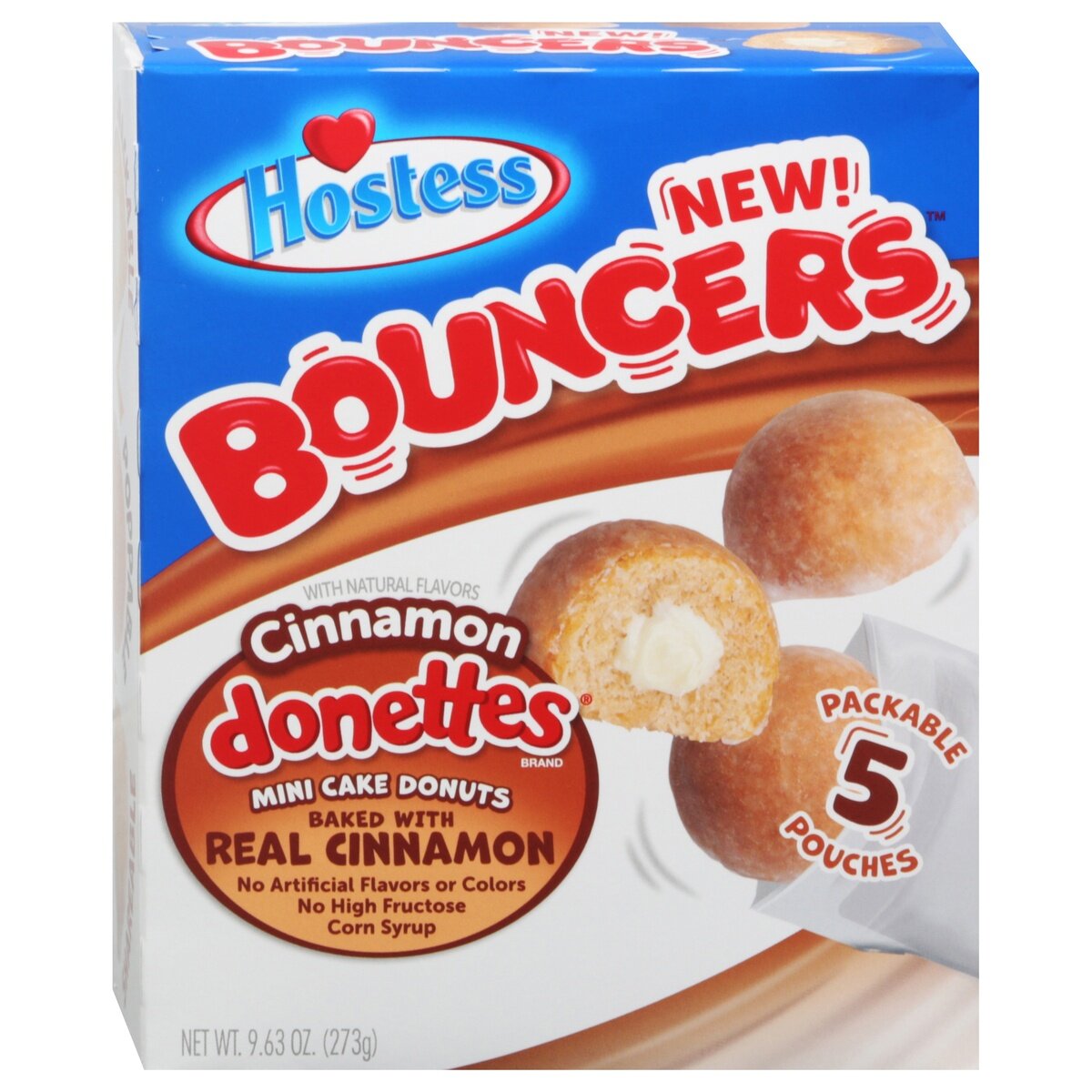 Hostess Bouncers Cinnamon 273g